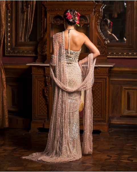 Lehenga Luxury Clothing: Falguni Shane Peacock Rang Mahal